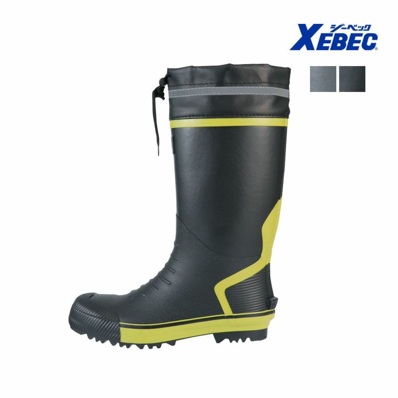 セフティ長靴 85718 XEBEC ジーベック 鋼製先芯 男女兼用 吸汗裏布 作業服 作業着 | 作業着netBR