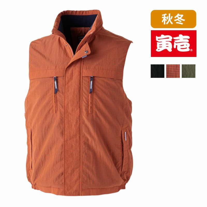 ライト防寒ベスト 2590-602 寅壱 TORA 軽量 軽撥水 再帰性反射 保温 アウター 作業服 作業着 | 作業着netBR